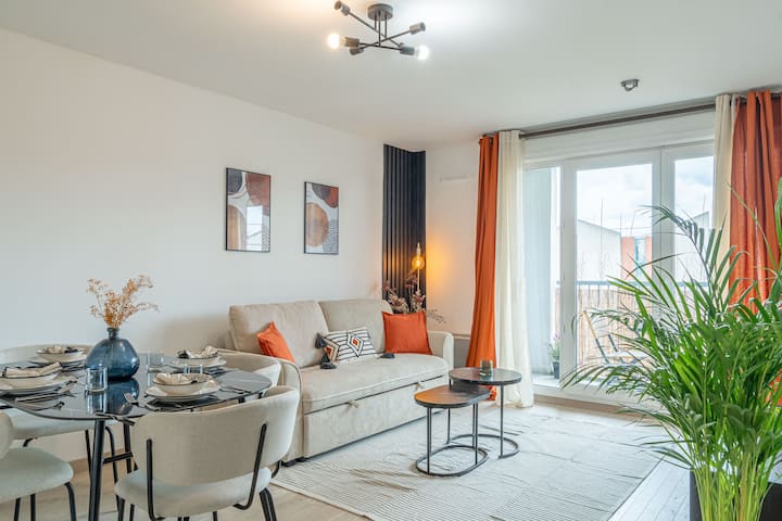 Les Ailes Du Vent - 10min Paris - Parking - Montreuil