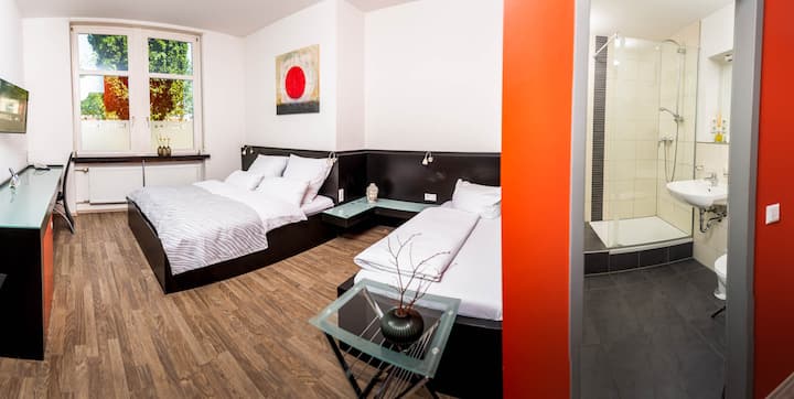 Hotel Villa Bassermann 3-bed Room - Schwetzingen