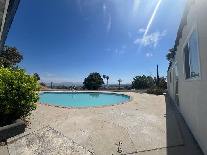 Hillside Pool Home With View - San Bernardino, CA