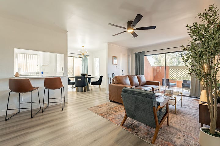 New|golf Course Views| 1 Br|heated Pool| Gym| Bbq| - Scottsdale, AZ
