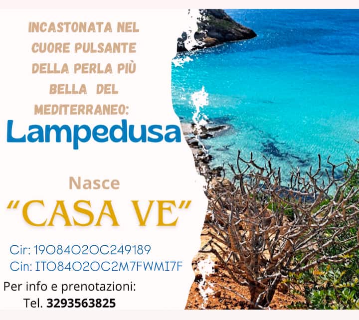 “ Casa Ve” Nel Cuore, Pulsante Di Lampedusa. - Lampedusa