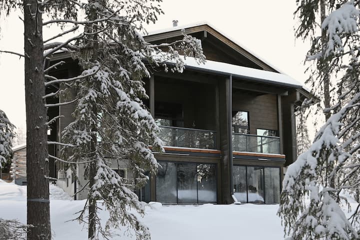 Modern Levi Villa With Sauna & Optional Hot Tub - Kittilä