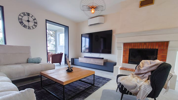 Villa Luxe 240m²: Piscine, Plage, 5 Chr, 12 Pers - La Tranche-sur-Mer