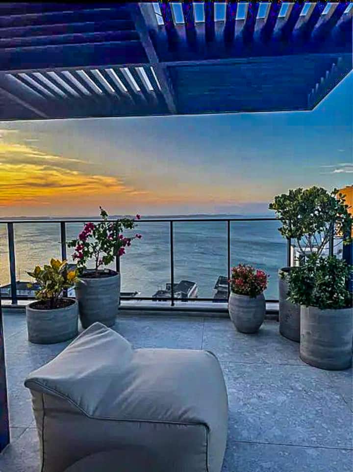 Lindo Studio Vista Mar No Corredor Da Vitória - Barra