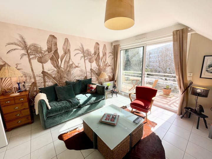 T2 Top Cosy Balcon 150m Des Plages - Quiberon