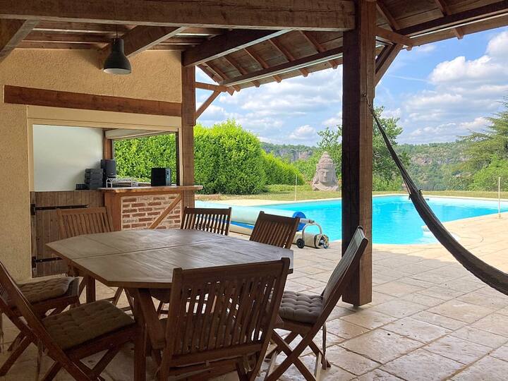 Location Gite Entre Cahors Et St Cirq Lapopie - Saint-Cirq-Lapopie