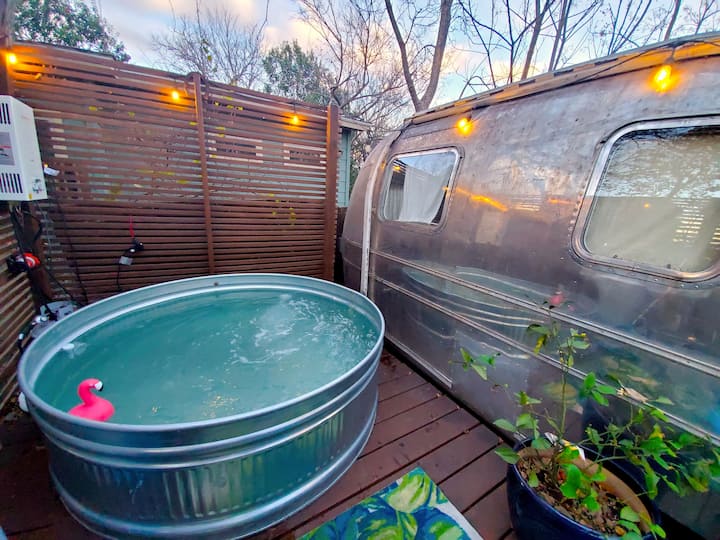Hip Remodeled Airstream Trailer with Hot Tub/pool - Campers/RVs for ...