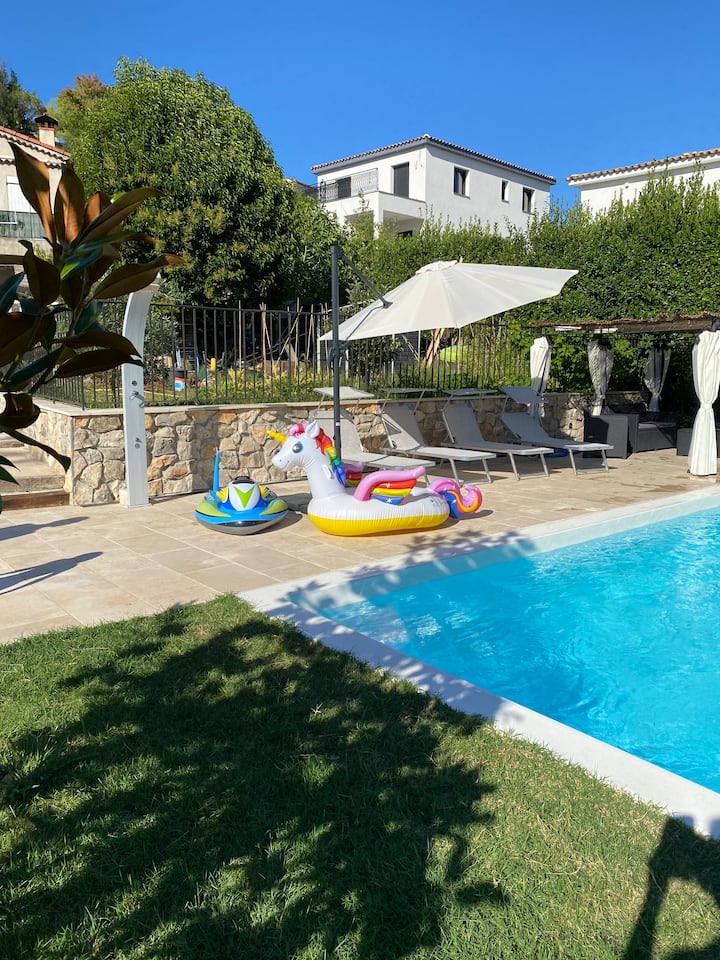Jolie Appartement Avec Piscine - La Roquette-sur-Siagne