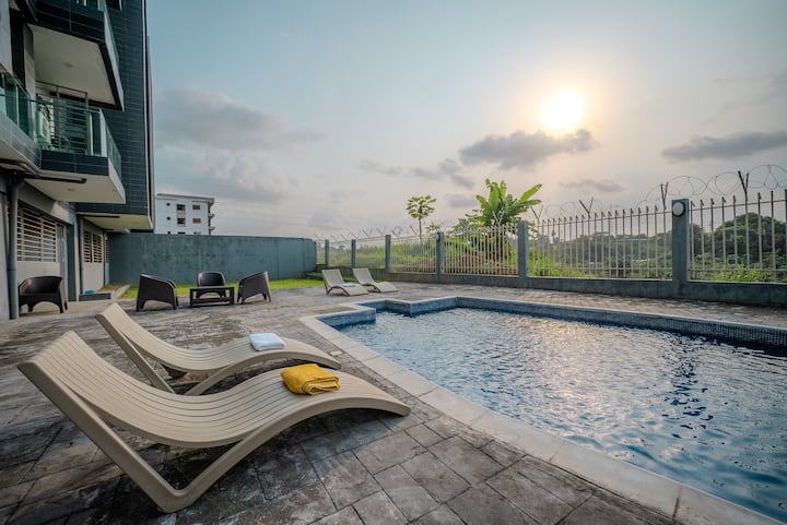 Cozy Room | Pool | Wi-fi | Cleaning| Parking - Abidjan