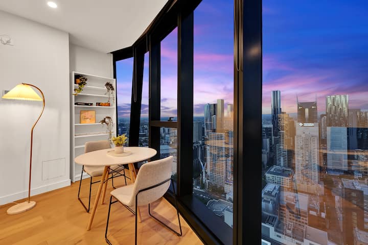 Stylish 49th Floor 1b Apt In Melb Cbd W/ Pool &Gym - Melbourne