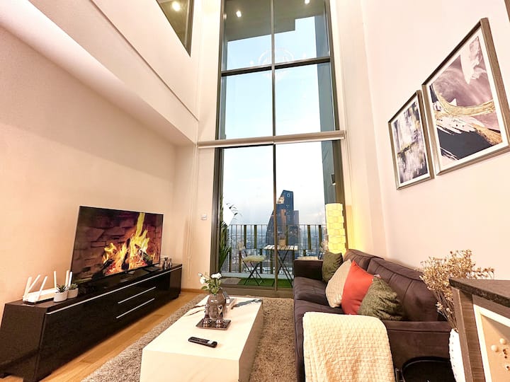 Luxury 2bed Duplex  - 1min From Thonglor Bts - Bangkok