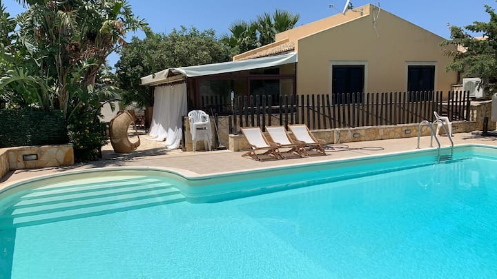 Villa Myosotis Con Piscina Cornino - San Vito Lo Capo