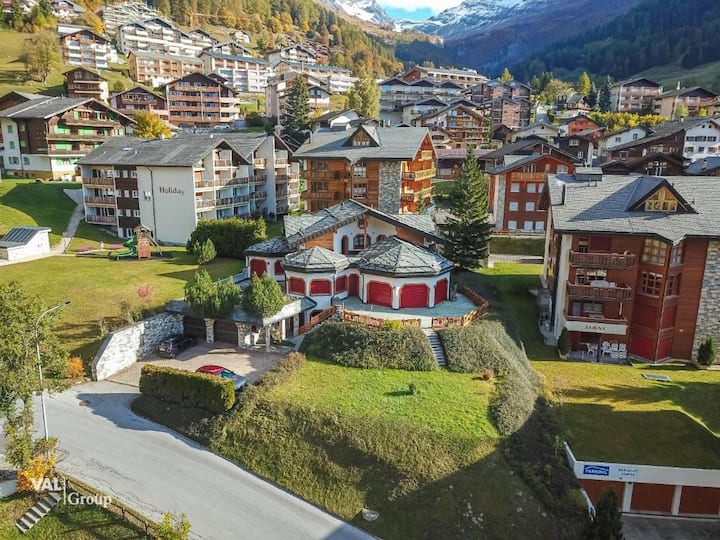 Studio Au Rez - Ps5  - Free Parking - Snowpark - Leukerbad