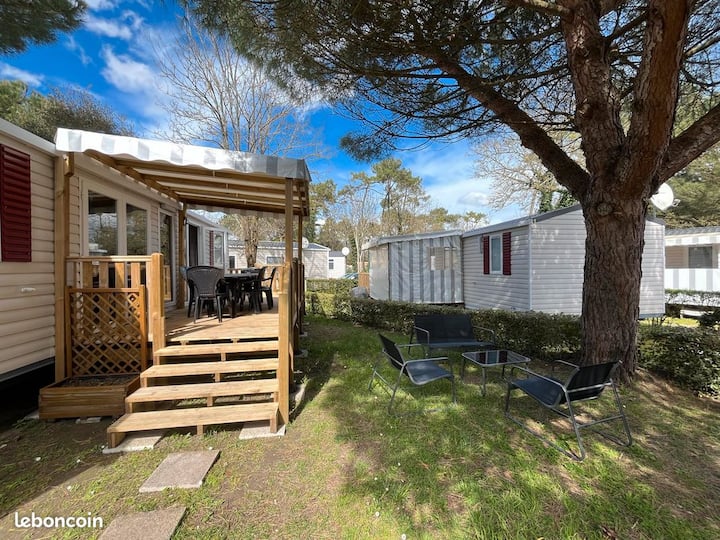 Mobil-home 6 Personnes Camping 4* - Saint-Hilaire-de-Riez