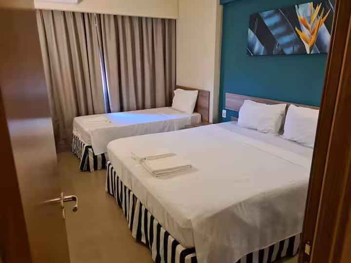 Quarto No Resort Solar Das Aguas - Olímpia