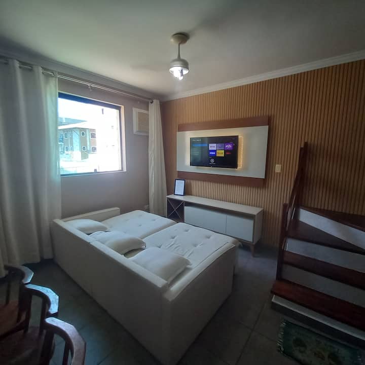 Apartamento Triplex Com Piscina (Pag. 6x S/ Juros) - Ubatuba