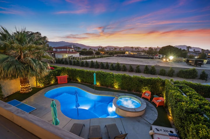 Walk To Coachella!
Casa Grigio: Gated/games/pool - La Quinta, CA