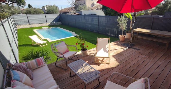 Villa Confortable Au Soleil - Calvisson