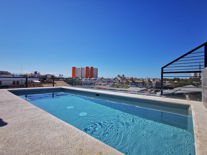 $799 Month $300 Week Live Work Play-pool - Bbq-11 - Puerto Vallarta