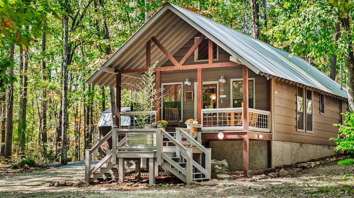 Bearfoot Bungalow Hot Tub 2br 1.5 Ba 2 Fire Pits - Mentone, AL
