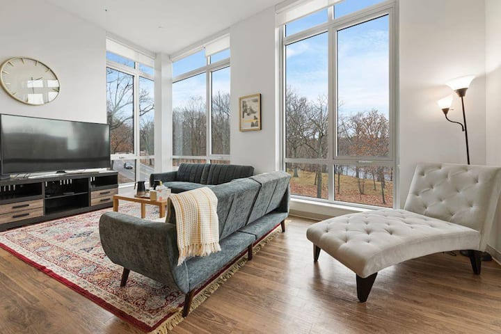 Huge Luxury Corner 3 Br 2 Ba Apt - Brookline, MA