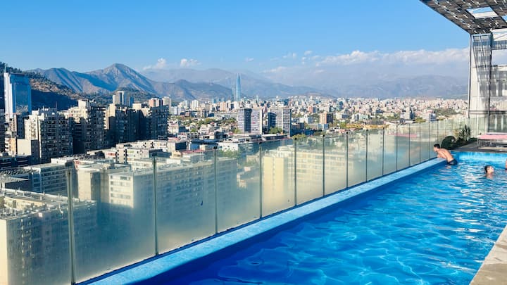 Portugal Suites 2 - Cercano Al Metro Uc - Santiago