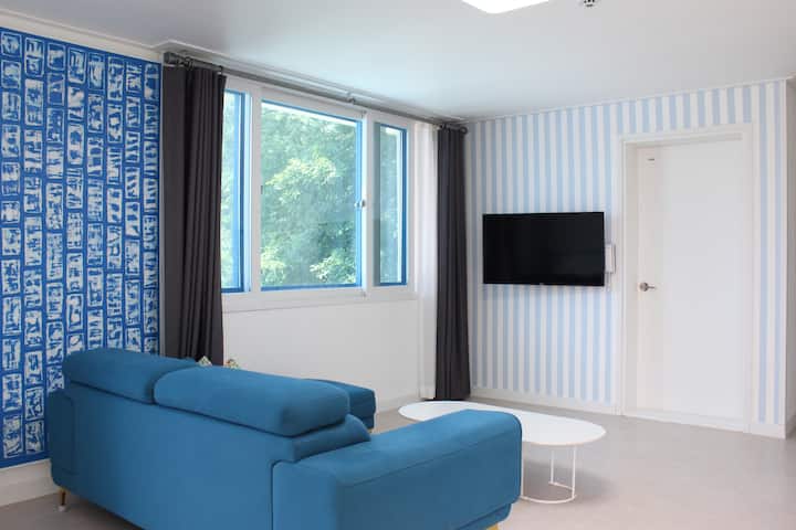 담양 Milk [메타프로방스]201호 _가족숙소#프로방스도보5분#메타세콰이어도보8분 - Gwangju