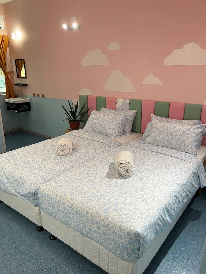 Hippo's Double Or Twin Room With Private Bathroom - Taiping