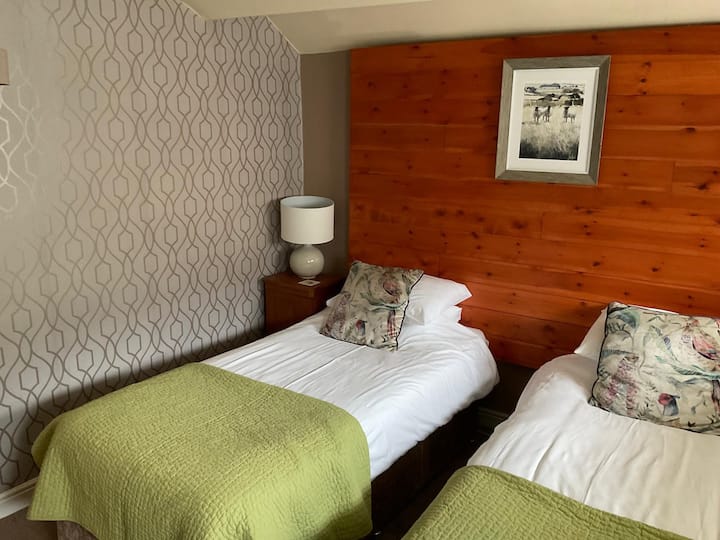 Standard Twin Room | Oyo Cocketts Hotel - Hawes