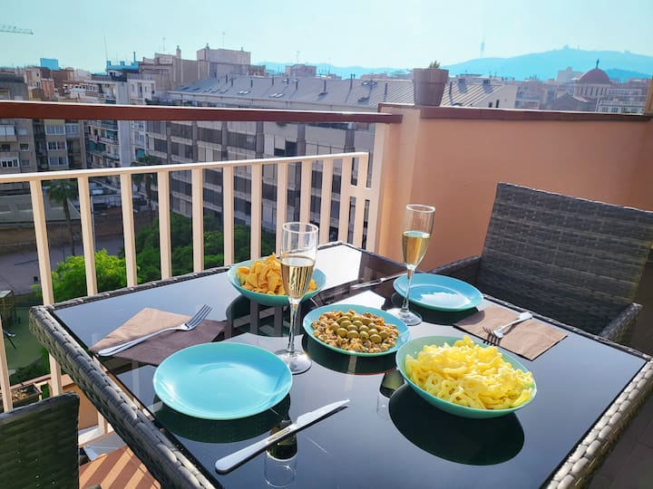 Renovated Loft W/terrace & Views - Barcellona