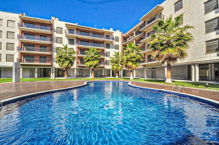 Apartamento Flor De Cerezo, Playa Esquirol. - Cambrils