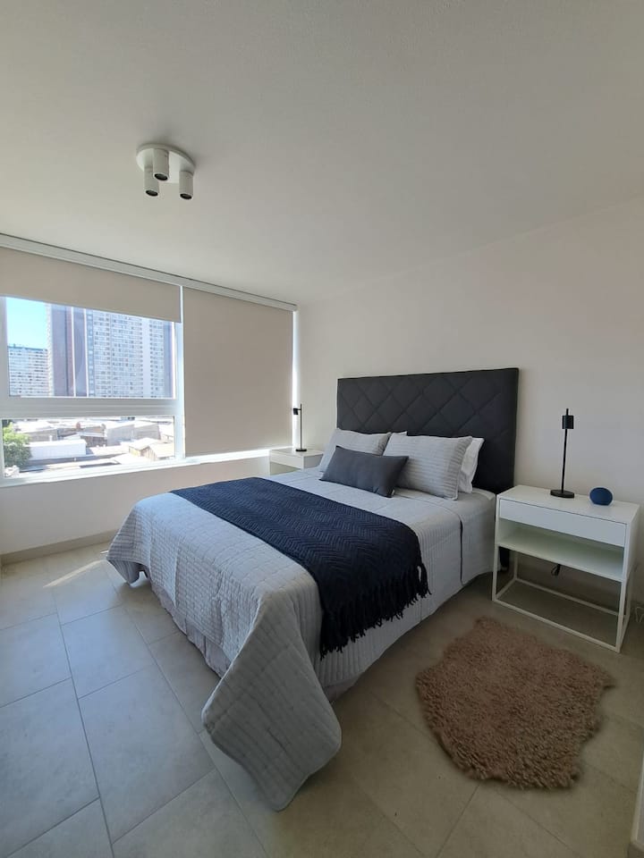 Prime21| Gran Vista, Depto. ÑUñoa - Gym Y Wifi - Santiago