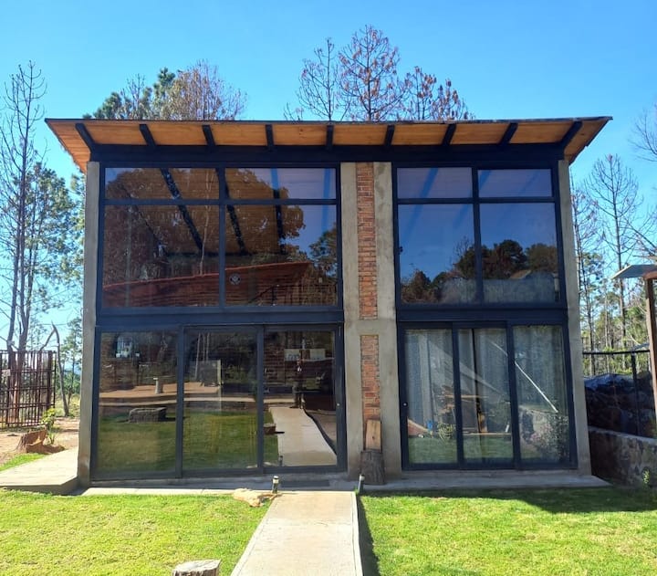 Hermosa Cabaña Dentro Del Bosque - Tapalpa