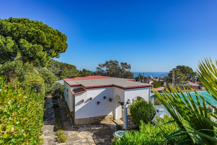 Cosy House With Sea View, Pool, A/c, Terrace, Wifi - Tossa de Mar
