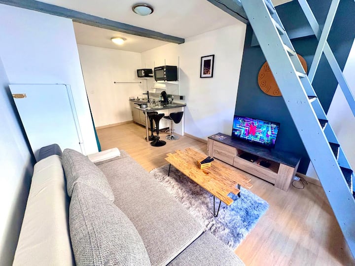 Jolie Duplex - Grand Place - Hyper Centre-netflix - Arras