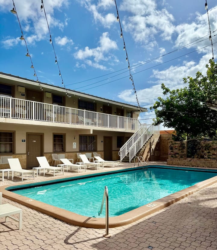 Séjour Confortable 2qb + Cuisine Et Piscine - Dania Beach, FL