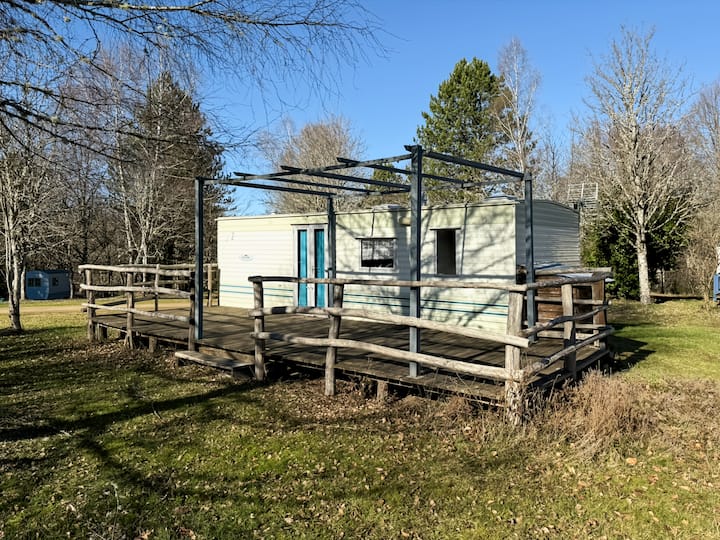 Mobil-home "Le Sorbier", 3pers - Neuvic