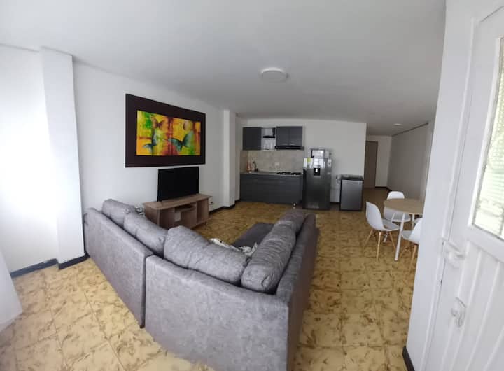 Acogedor Apto Exterior 1hab 3 Huespedes - Cali