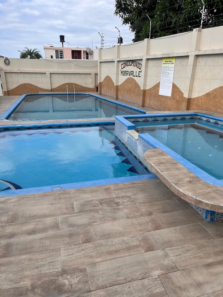 Hospedaje Familiar.seguridad24hs - Portoviejo