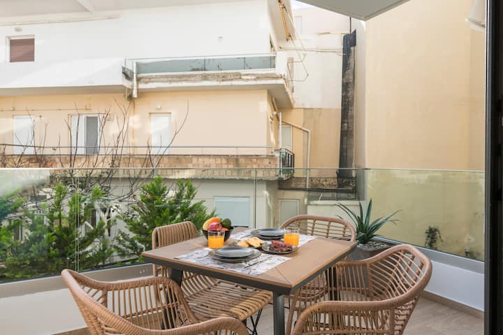 Ostraco 1 Apartment-50m From Sandy Beach - Chania