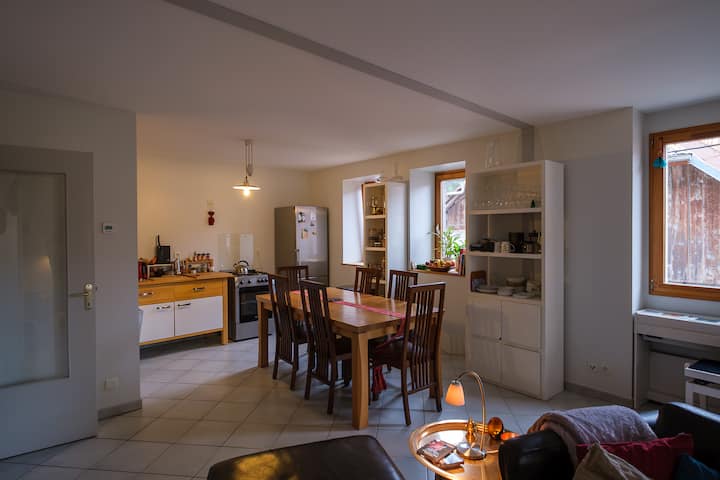90m² Cosy, Spacieux Et Lumineux Au Cœur Des Bauges - Lescheraines