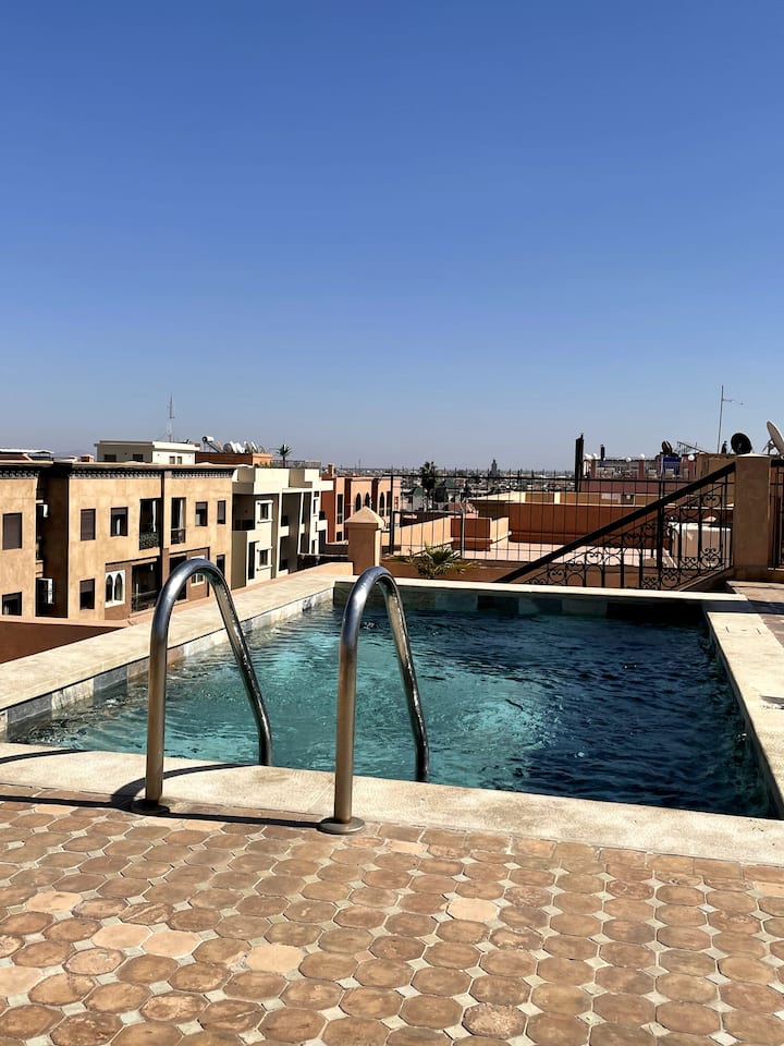 Appartement à 10min à Pieds De Jamaa Fna - Marrakesh