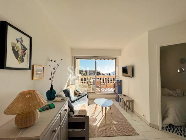 Appartement 2p Résidence Piscine Au Bord De Mer - Théoule-sur-Mer