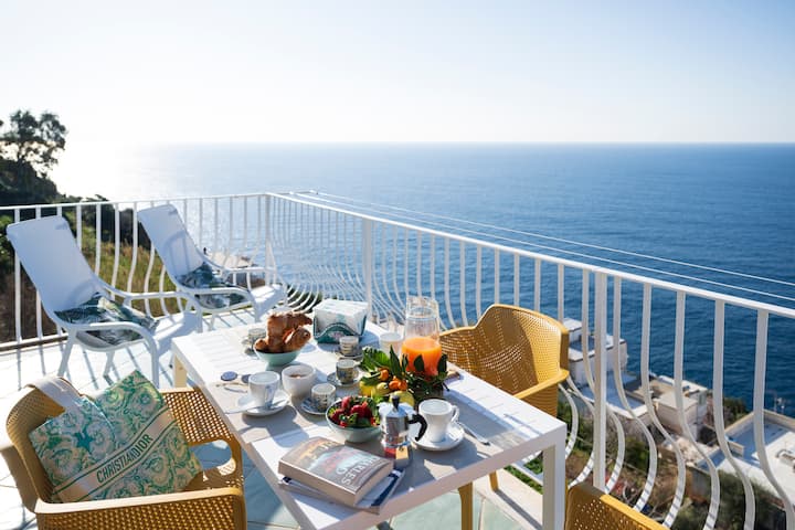 Sea Whisper Home -Sunset, Sea, Easy Stay, Shops - Praiano