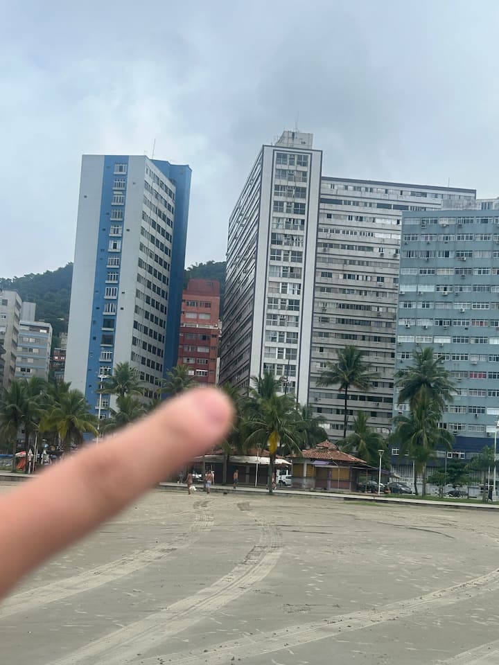 Apartamento 50 Metros Da Praia - Santos