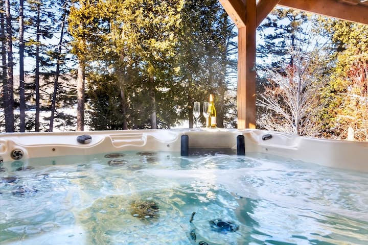 Chic Rustique Beaulac | Spa, Lac & Ski à 5 Min - Rawdon