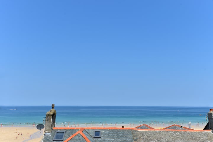 'Sandpiper' Sea Views, Parking And Pet Friendly - St Ives