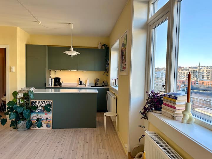 Lys Og Sjarmerende Toppleilighet - Oslo