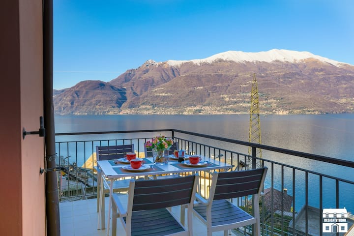 Perla 7: Ac Vista Lago Di Como - Bellano