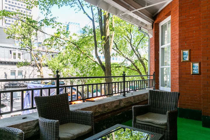 Qbeds Auberge Jeunesse-dortoir Mixte 12lits+balcon - Québec